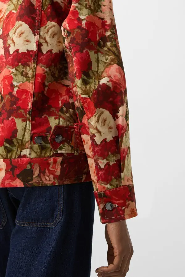 Bogner Jaclyn Floral Denim Jacket