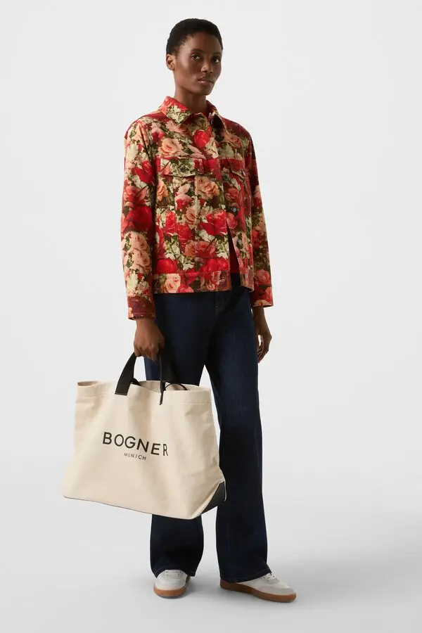 Bogner Jaclyn Floral Denim Jacket