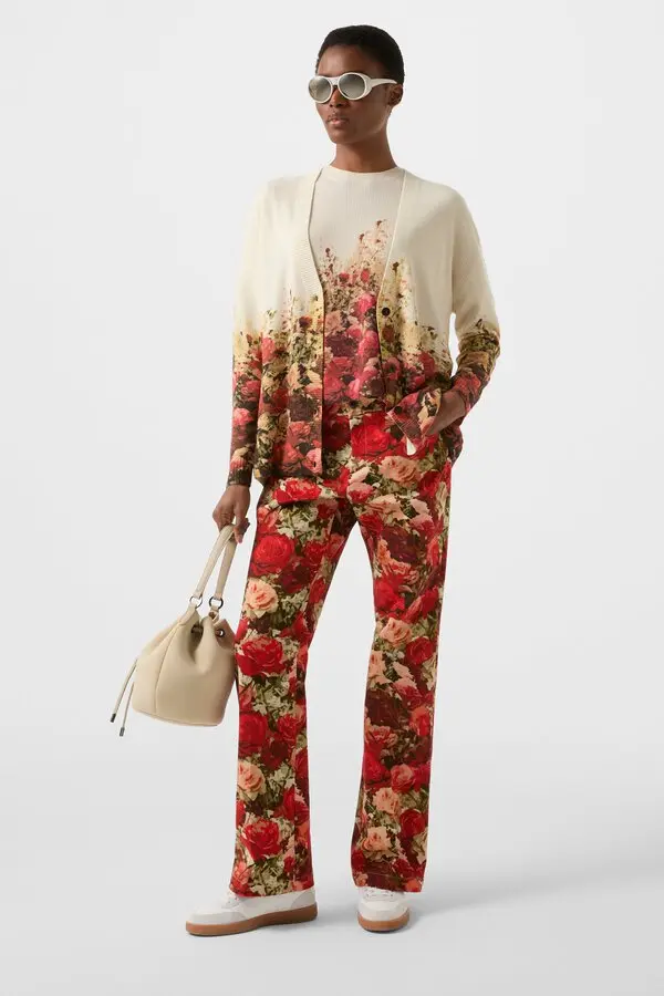 Bogner Heidi Floral Print Cardigan
