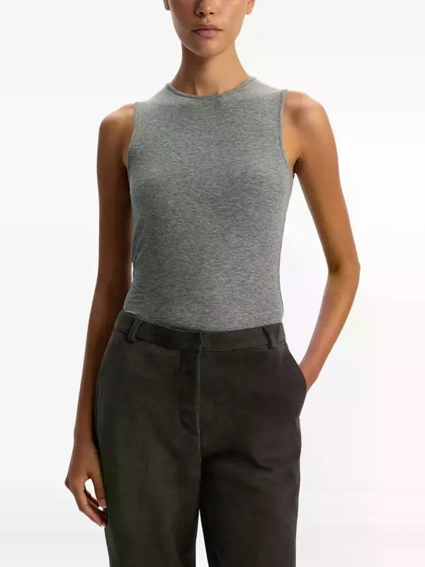12 STOREEZ Crew-neck Tank Top