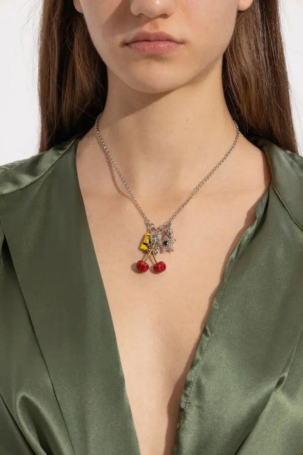 Marc Jacobs Pendant Necklace - Silver