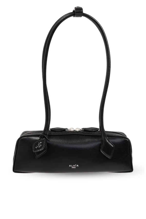 Alaïa Shoulder Bag Le Teckel - Black