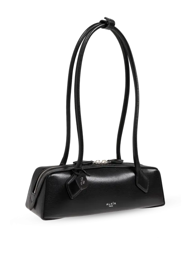 Alaïa Shoulder Bag Le Teckel - Black