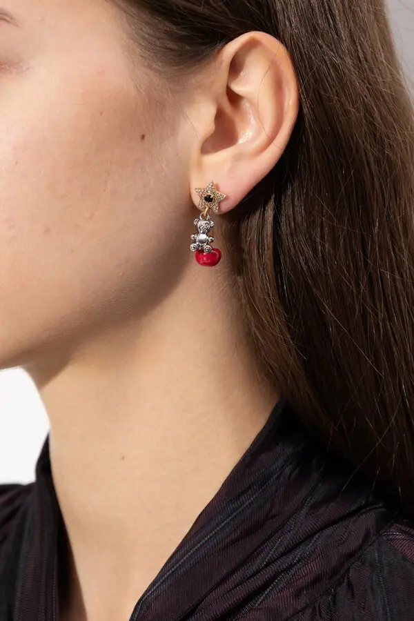 Marc Jacobs Drop Earrings With Pendants