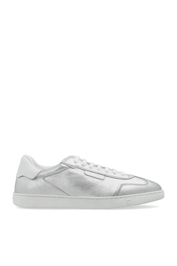 FERRAGAMO Athena Low-top Sneakers - Silver