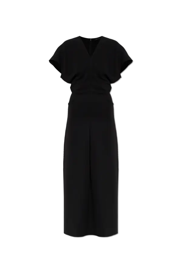ANINE BING V-neck Midi Dress - Black