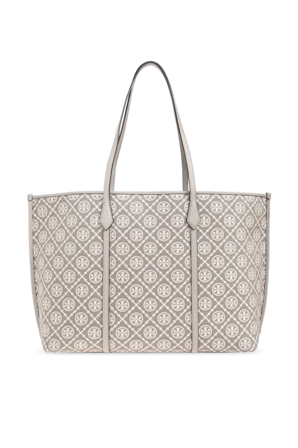 Tory Burch Perry T Shopper Bag - Grey