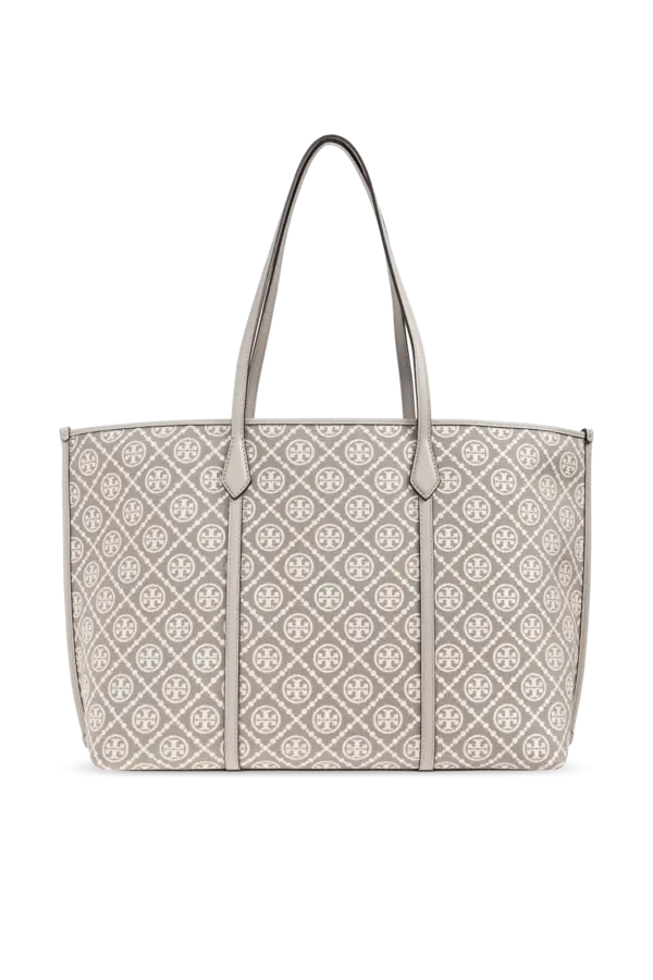 Tory Burch Perry T Shopper Bag - Grey