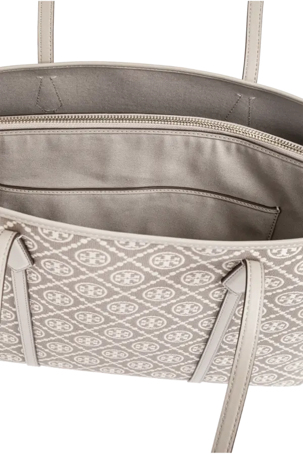 Tory Burch Perry T Shopper Bag - Grey