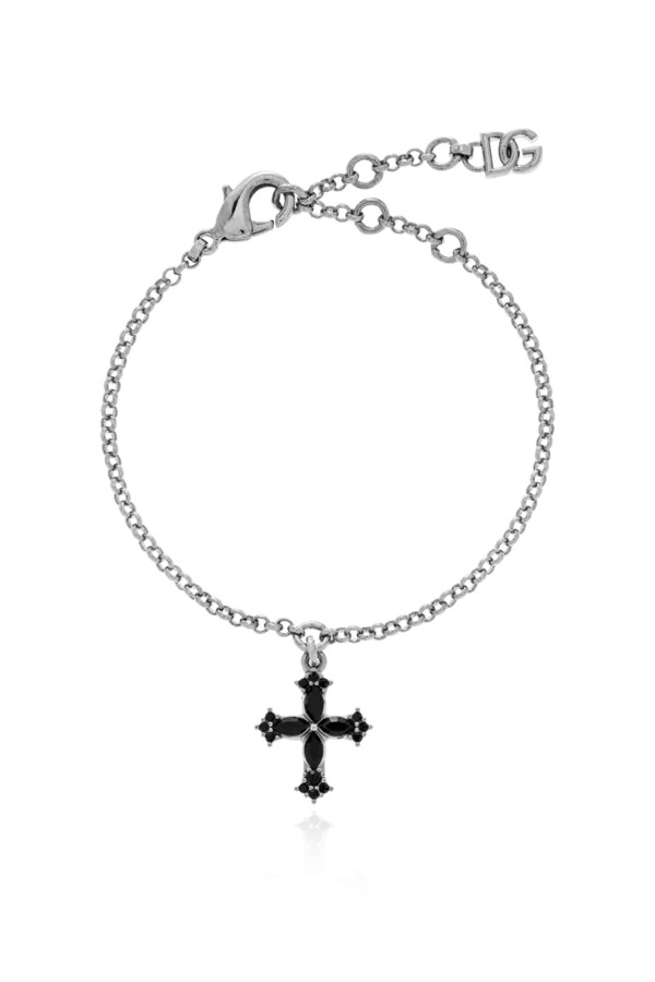 Dolce & Gabbana Religious Motif Bracelet - Silver