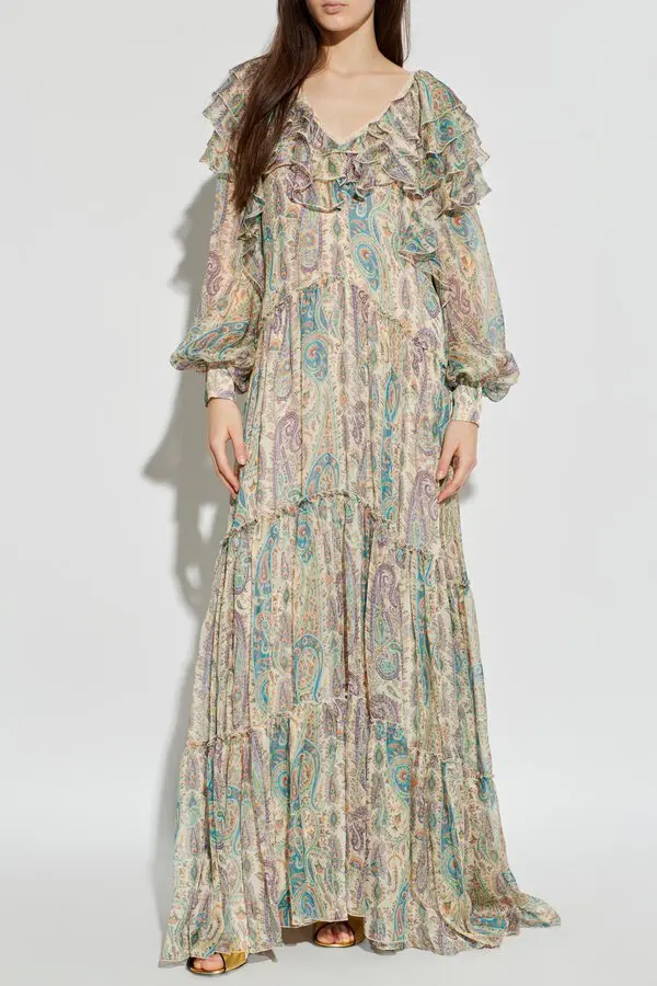 Etro Silk Maxi Dress - Multicolour