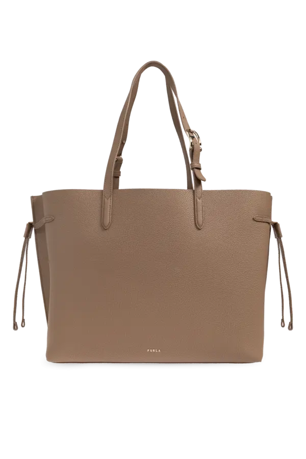 Furla Ava Large Shopper Bag - Beige
