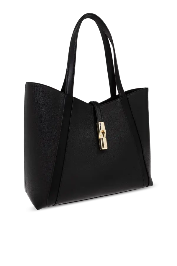 Furla Goccia Large Shopper Bag - Black