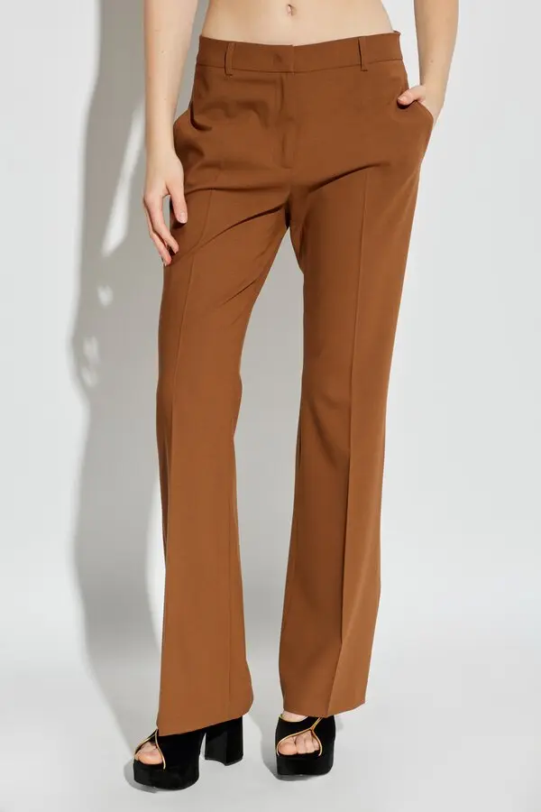 Etro Wool Trousers - Brown