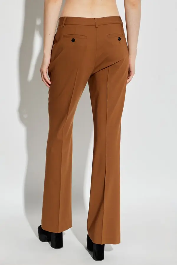 Etro Wool Trousers - Brown