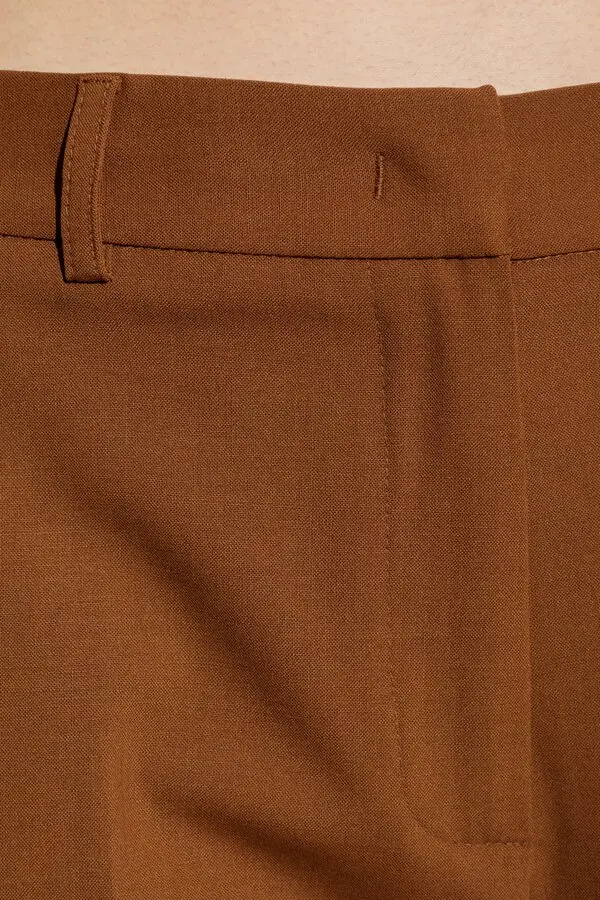 Etro Wool Trousers - Brown