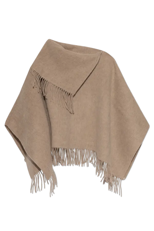 BY MALENE BIRGER Wool Poncho - Beige