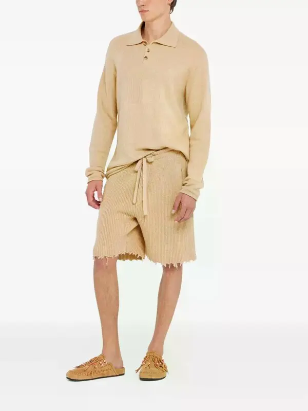 Alanui Finest Long-sleeves Polo Shirt