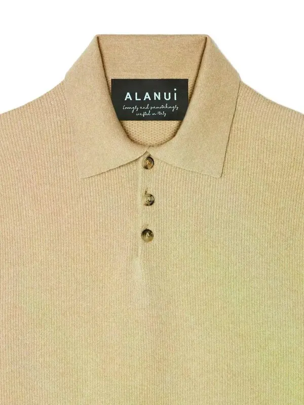 Alanui Finest Long-sleeves Polo Shirt