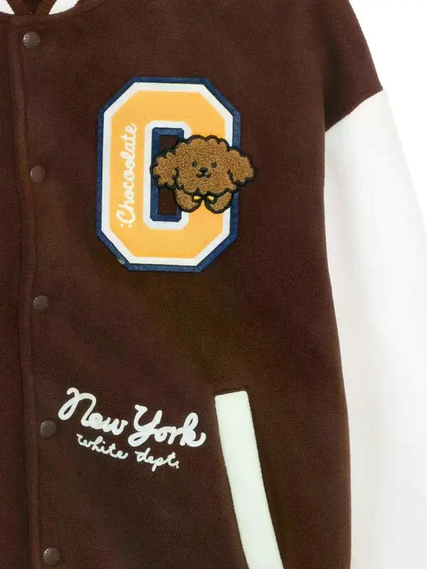 CHOCOOLATE Logo-embroidered Jacket - Brown