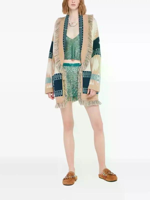 Alanui Icon Jacquard Cardigan