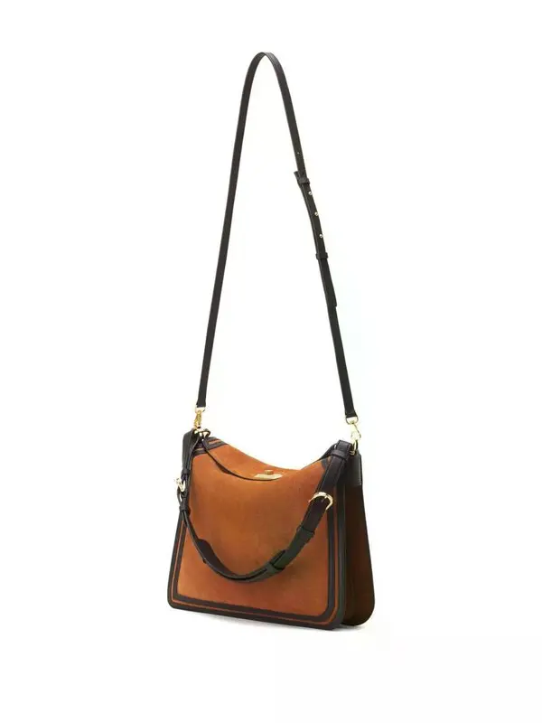 LANVIN Suede Shoulder Bag - Brown