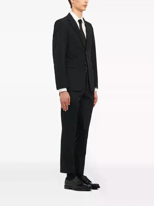 Prada Single-breasted Suit - Black
