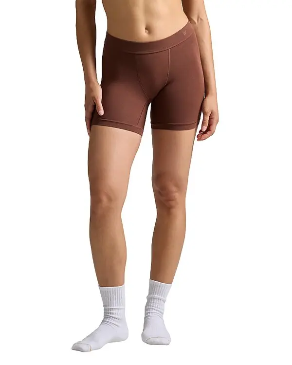 WOXER Silky Modal 5-inch Baller Boxer Briefs - Espresso