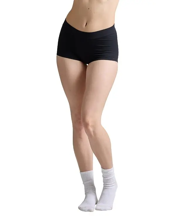 WOXER Silky Modal Luxe Bold Boyshorts - Black