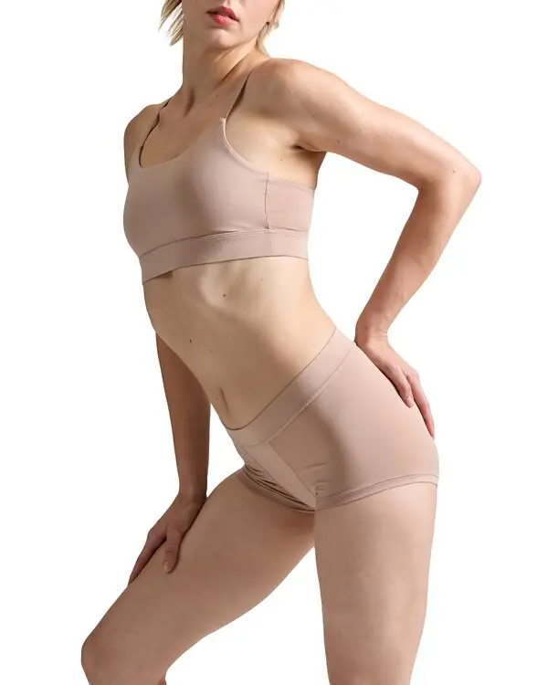 WOXER Silky Modal Luxe Bold Boyshorts - Chai