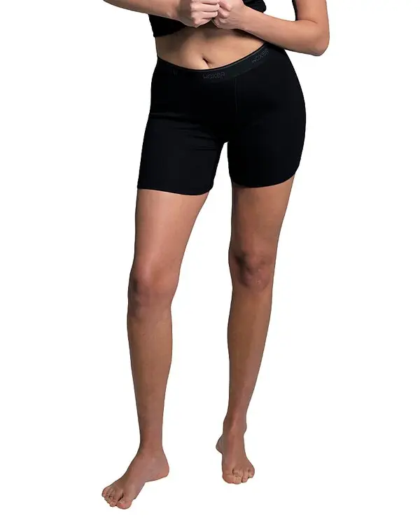 WOXER Baller Pima Cotton Rib Boxer Briefs - Black