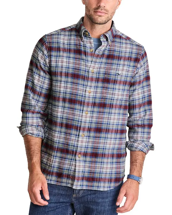 Vineyard Vines Great Point Vineyard Flannel Shirt
