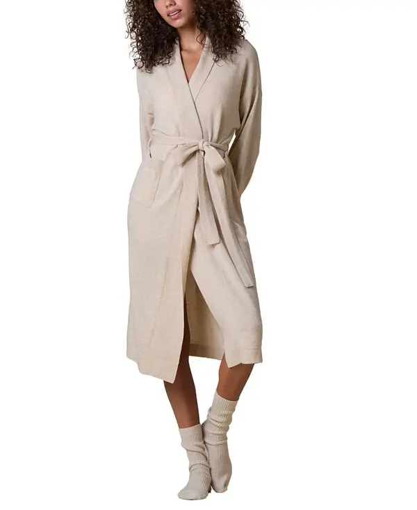 KIP Pure Cashmere Robe - Champagne