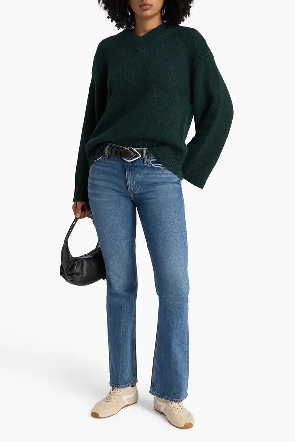 Rag & Bone Danica Wool And Cashmere-blend Sweater