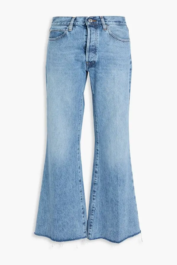 FRAME The Pixie Lax High-rise Flared Jeans