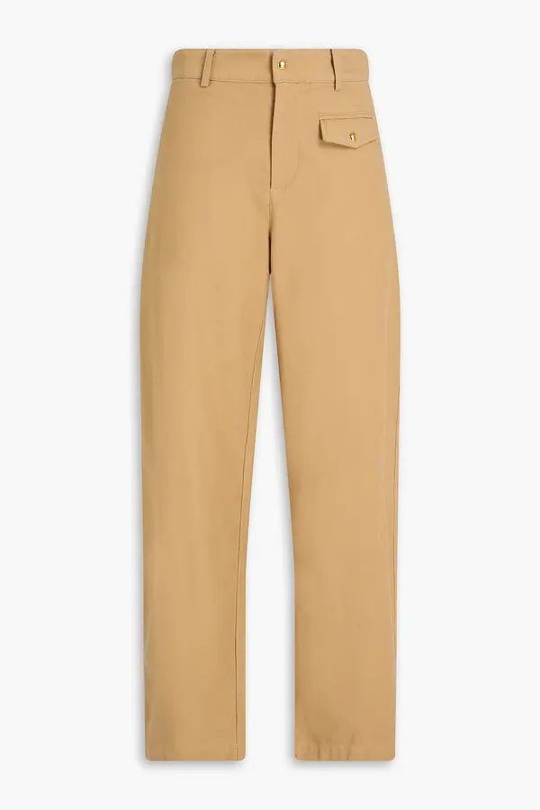 Rag & Bone Renata Cotton-canvas Straight-leg Pants