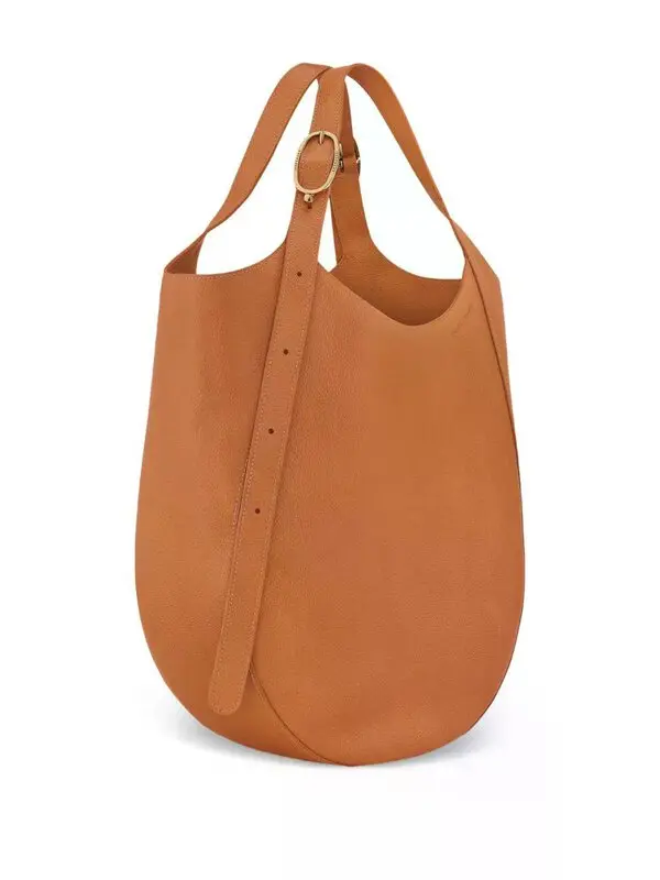 Longchamp Le Foulonné Xl Grained-leather Tote Bag