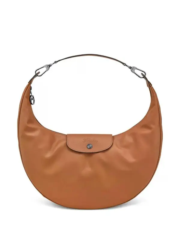 Longchamp Le Pliage Xtra L Flap Chain Shoulder Bag - Orange
