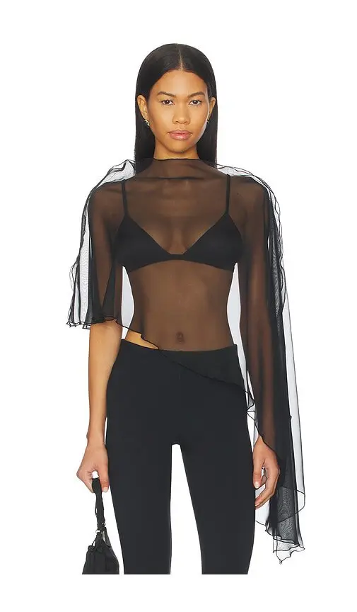 NONCHALANT LABEL Patrice Poncho Top
