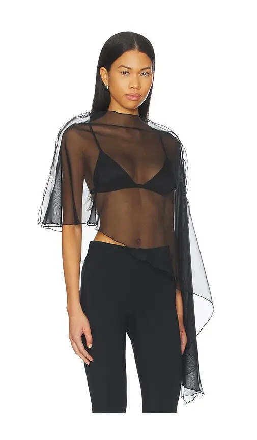 NONCHALANT LABEL Patrice Poncho Top