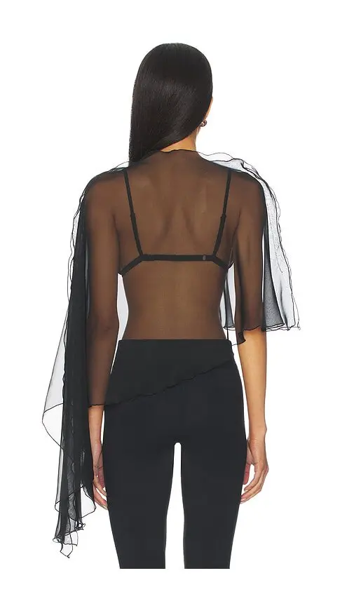 NONCHALANT LABEL Patrice Poncho Top