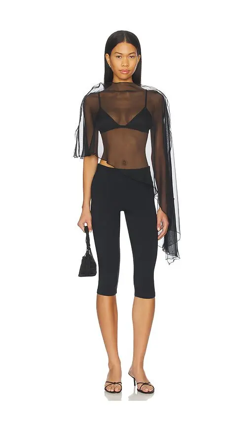 NONCHALANT LABEL Patrice Poncho Top