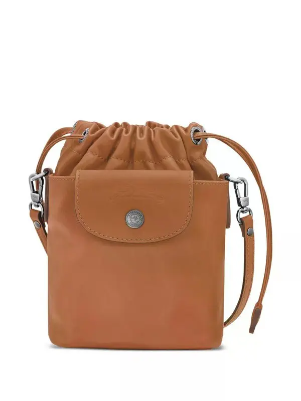 Longchamp Mini Le Pliage Xtra Drawstring Bucket Bag - Brown