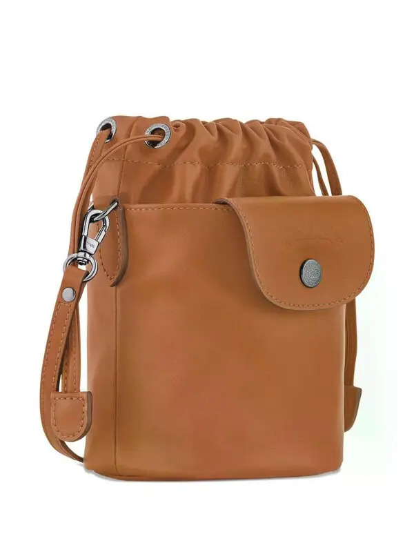 Longchamp Mini Le Pliage Xtra Drawstring Bucket Bag - Brown