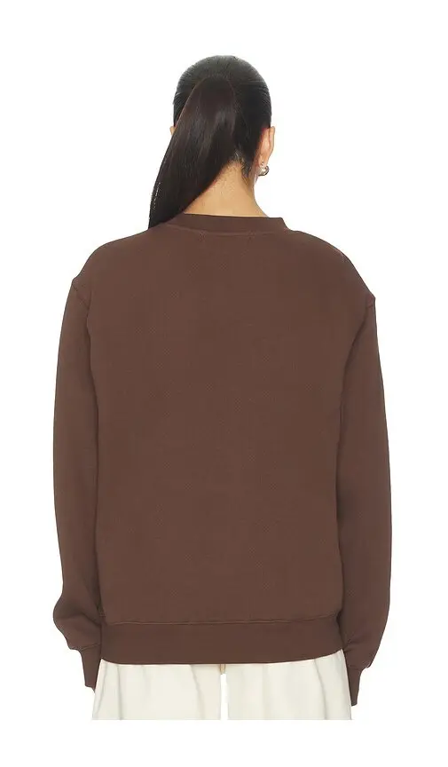 QUIET GOLF Hancock Crew Neck Sweatshirt