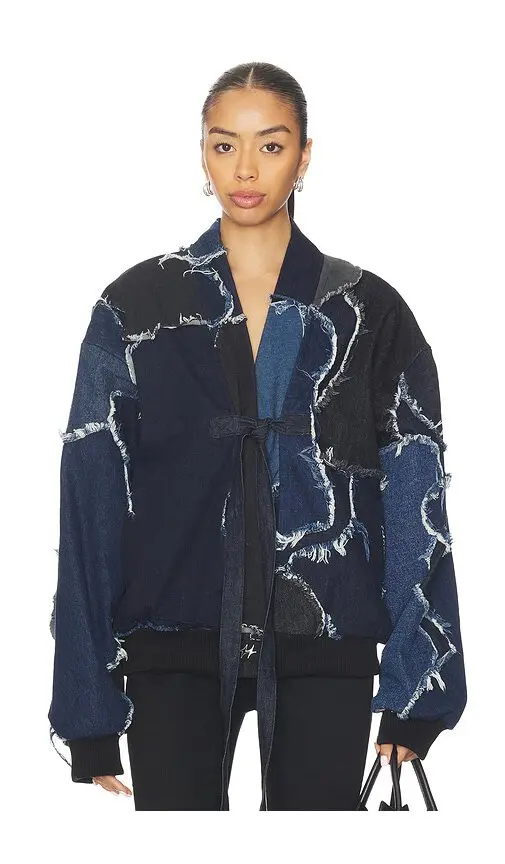 UPRISERS Camo Bomber Jacket