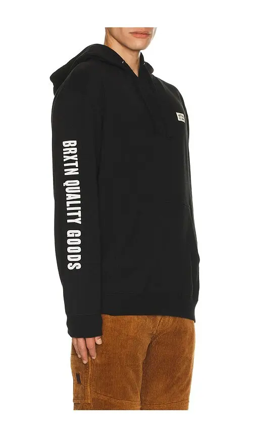 Brixton Woodburn Label Hoodie