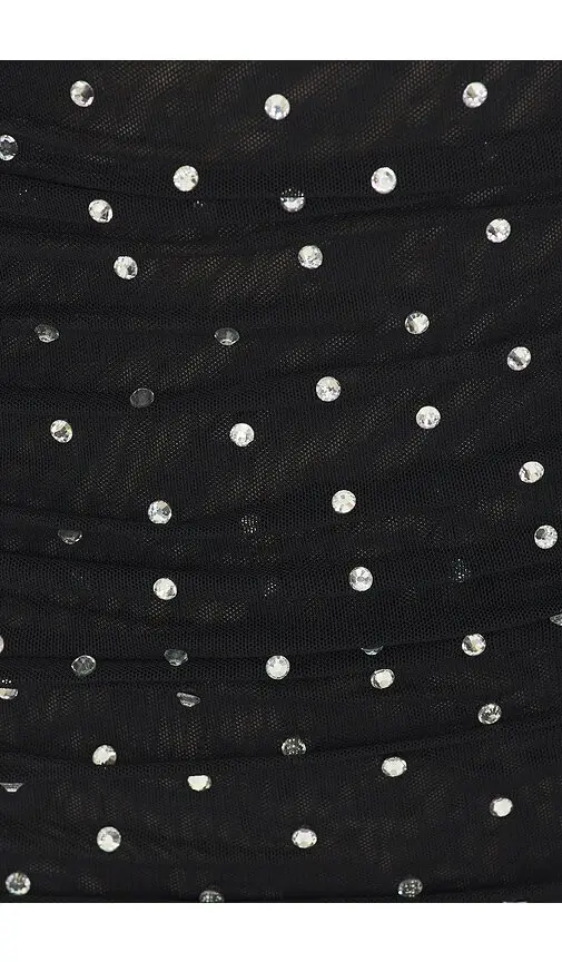 Retrofete Cossette Embellished Dress - Black & Silver