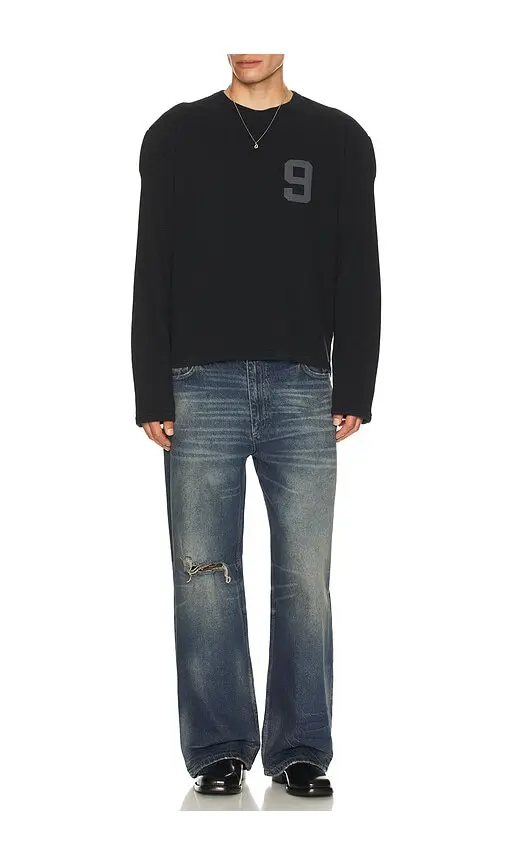 MISBHV 9 Padded Waffle Long Sleeve Tee