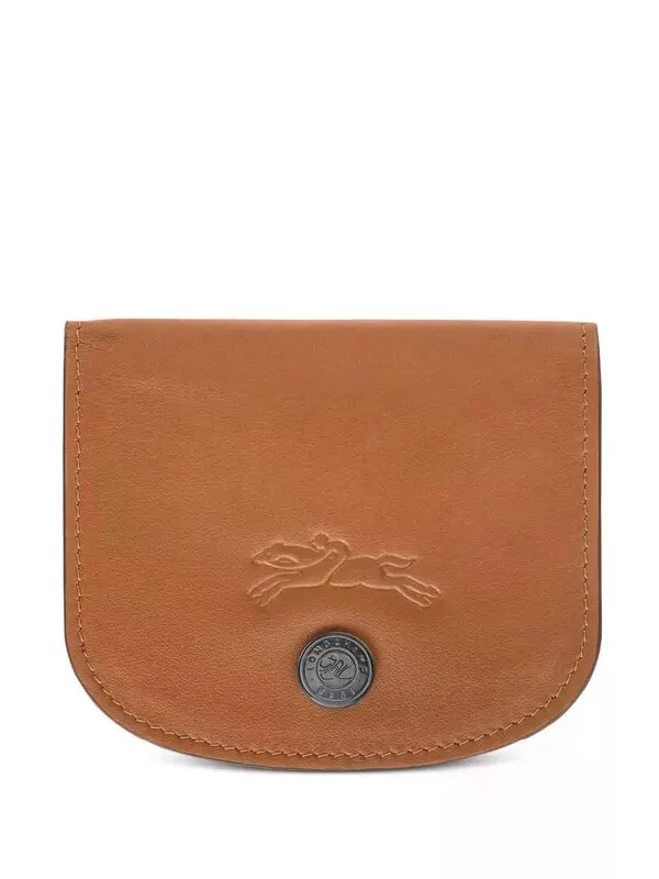 Longchamp Le Pliage Xtra Leather Card Holder - Brown